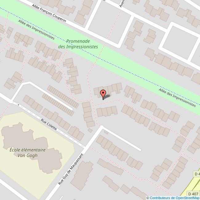 Allée HENRI DE TOULOUSE-LAUTREC Montigny-lès-Cormeilles