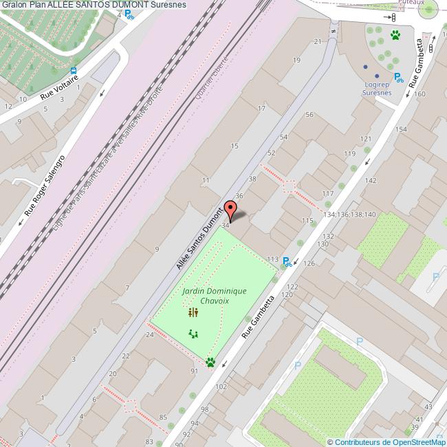 Allée SANTOS DUMONT Suresnes