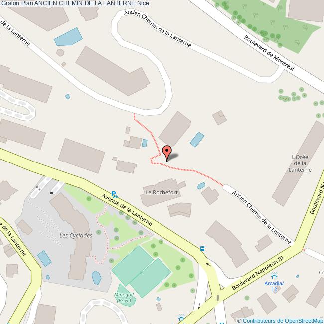 Ancien chemin de la LANTERNE Nice