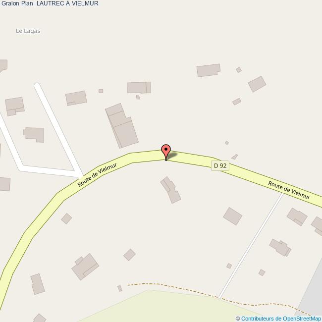 Ancien chemin de LAUTREC À VIELMUR Lautrec