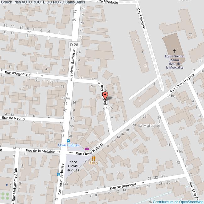 Autoroute du NORD Saint-Denis