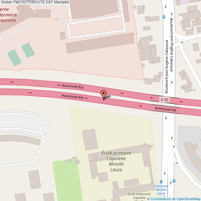 Autoroute EST Marseille