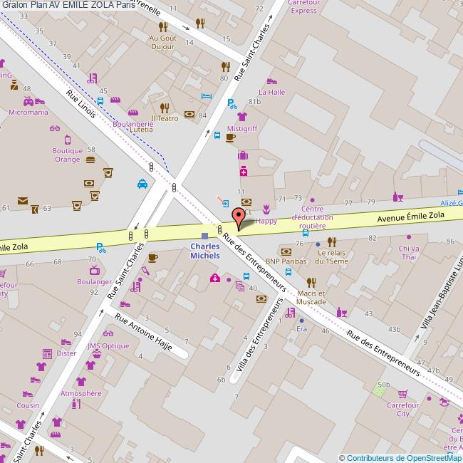 Avenue EMILE ZOLA Paris