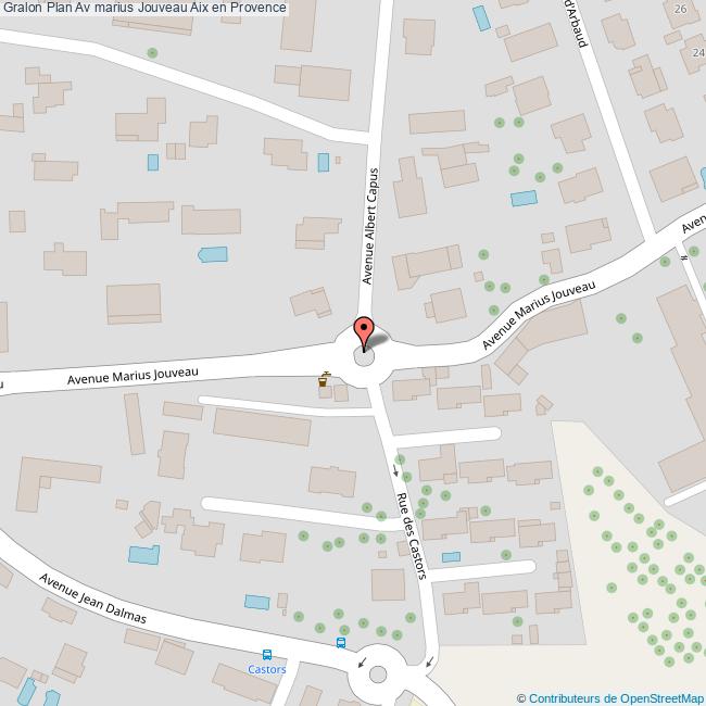 Avenue marius Jouveau Aix en Provence