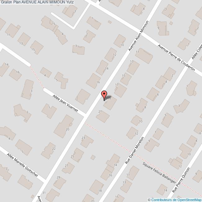 Avenue ALAIN MIMOUN Yutz