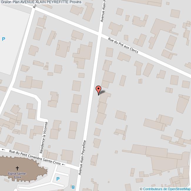 Avenue ALAIN PEYREFITTE Provins