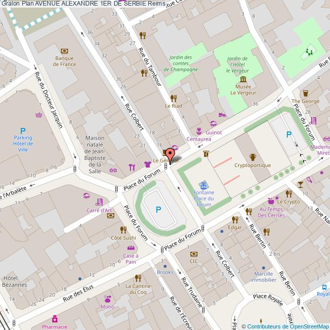 Avenue ALEXANDRE 1ER DE SERBIE Reims