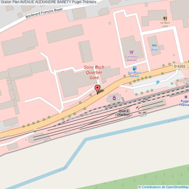 Avenue ALEXANDRE BARETY Puget-Théniers