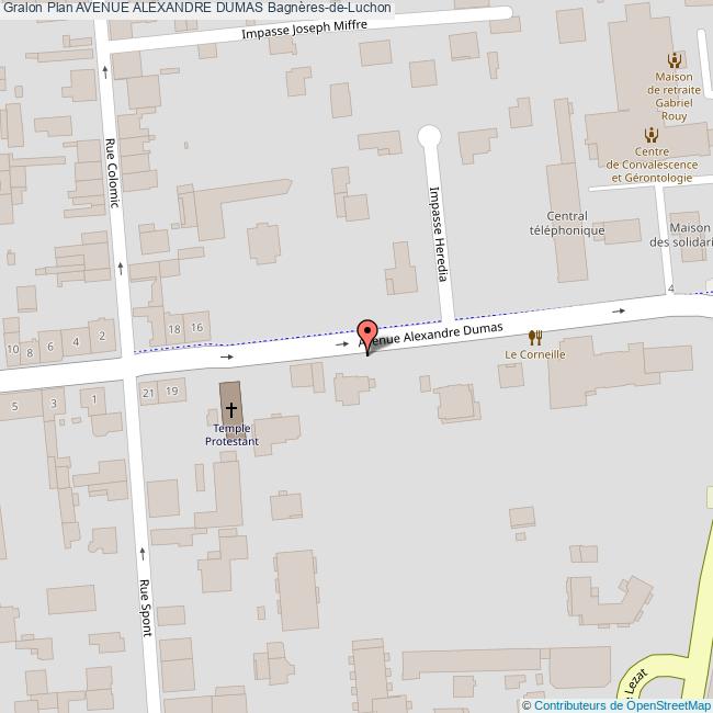 Avenue ALEXANDRE DUMAS Bagnères-de-Luchon