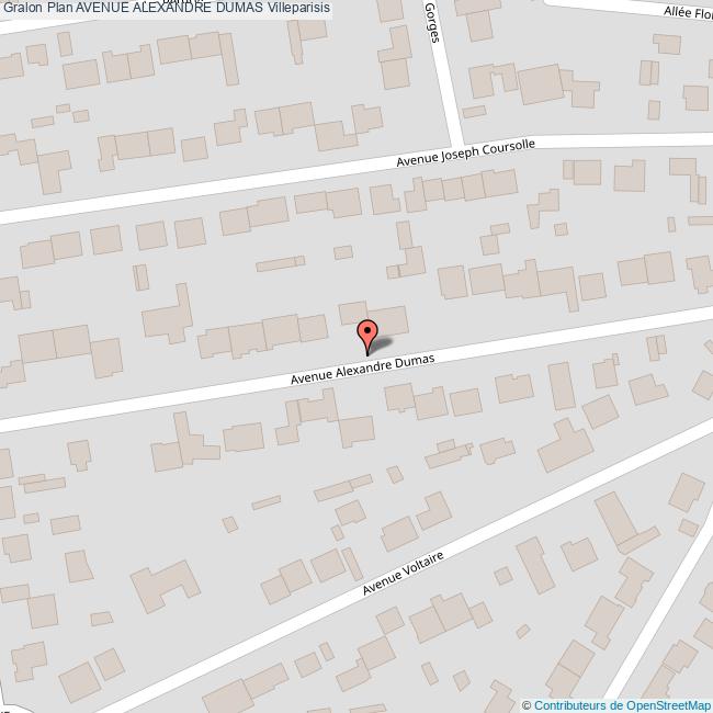 Avenue ALEXANDRE DUMAS Villeparisis