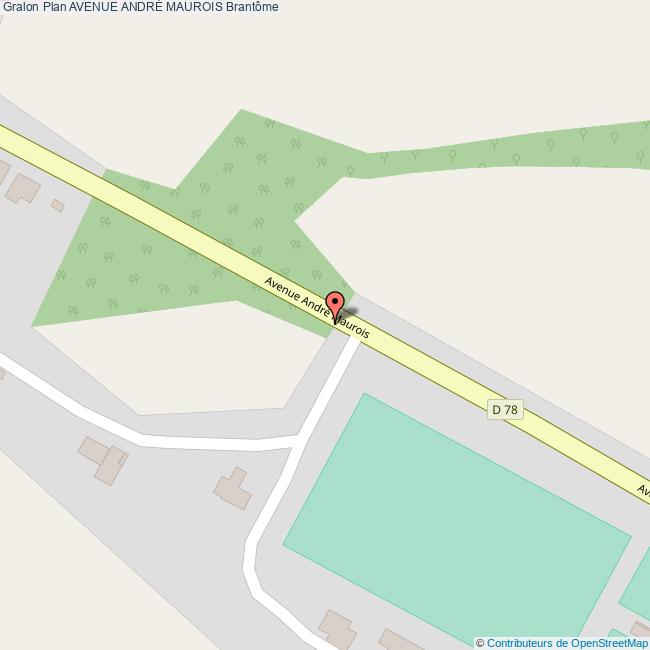 Avenue ANDRÉ MAUROIS Brantôme