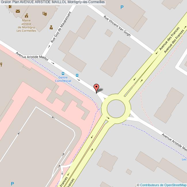 Avenue ARISTIDE MAILLOL Montigny-lès-Cormeilles