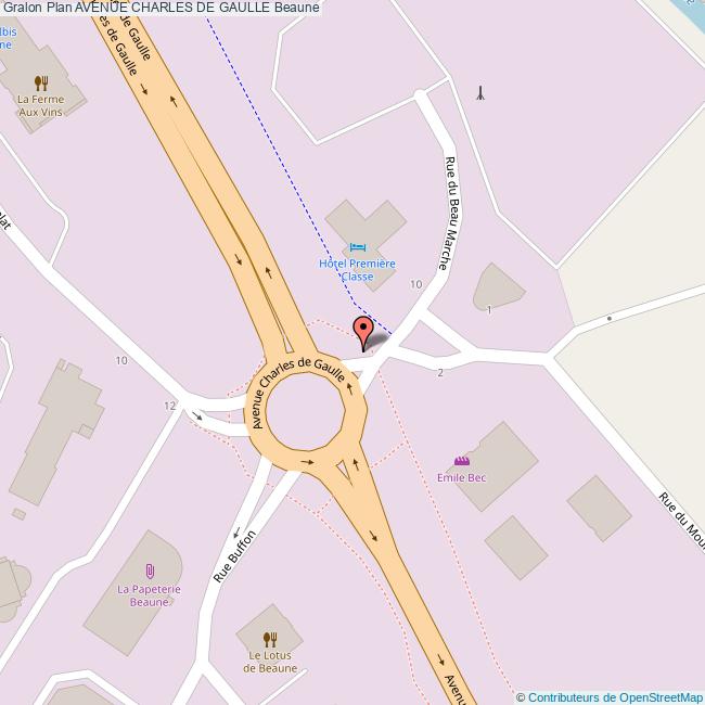 Avenue CHARLES DE GAULLE Beaune