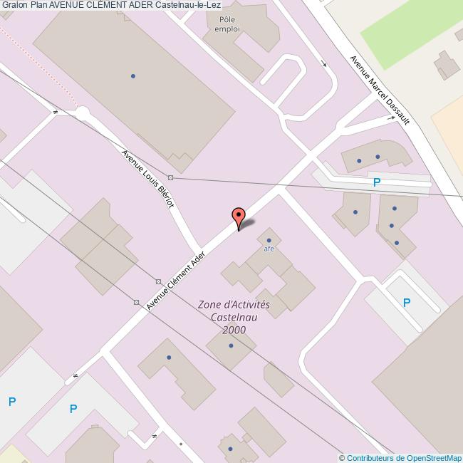 Avenue CLÉMENT ADER Castelnau-le-Lez