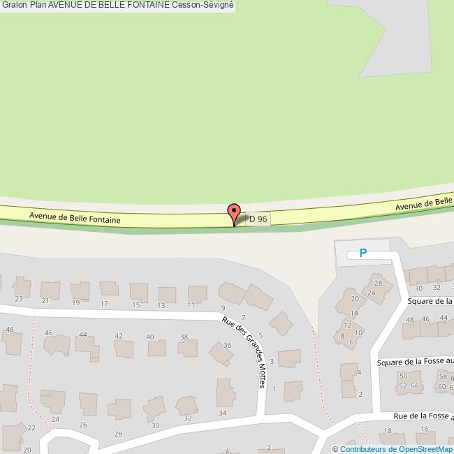 Avenue de BELLE FONTAINE Cesson-Sévigné