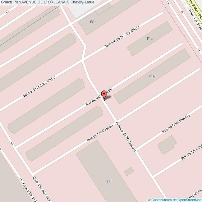 Avenue de l' ORLÉANAIS Chevilly-Larue