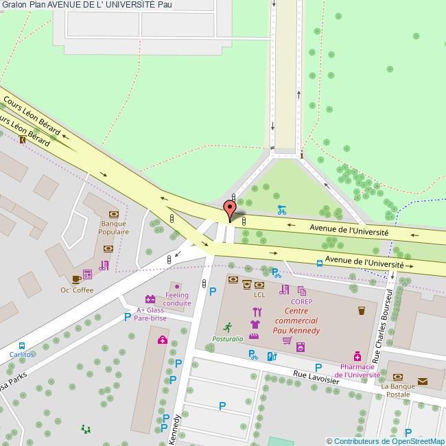 Avenue de l' UNIVERSITÉ Pau