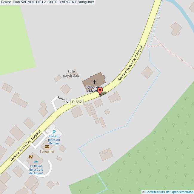 Avenue de la CÔTE D'ARGENT Sanguinet