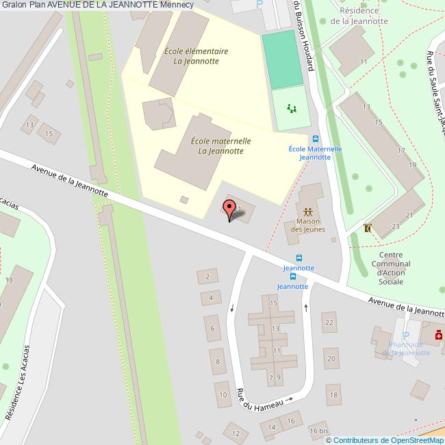 Avenue de la JEANNOTTE Mennecy