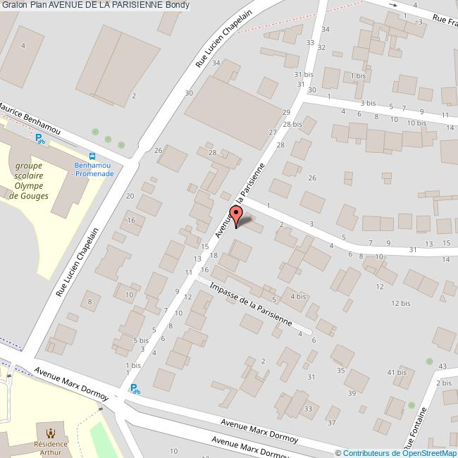 Avenue de la PARISIENNE Bondy