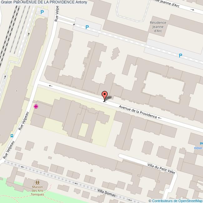 Avenue de la PROVIDENCE Antony