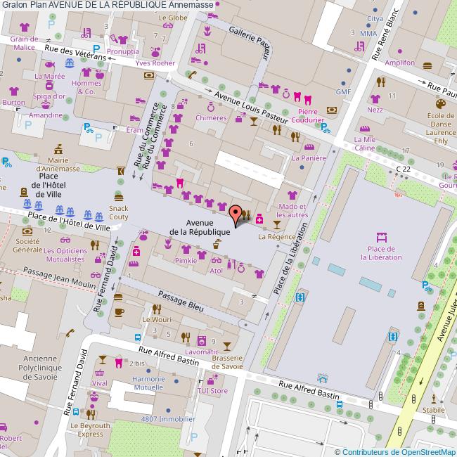 Avenue de la RÉPUBLIQUE Annemasse