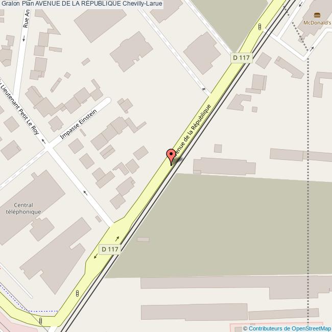 Avenue de la RÉPUBLIQUE Chevilly-Larue