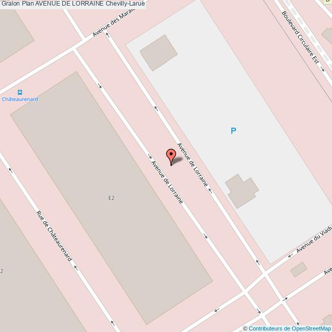 Avenue de LORRAINE Chevilly-Larue