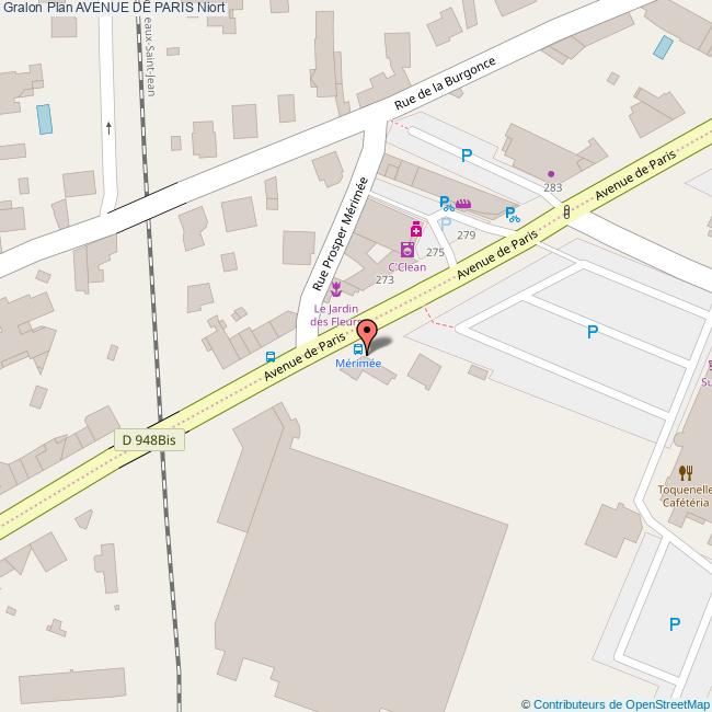 Avenue de PARIS Niort