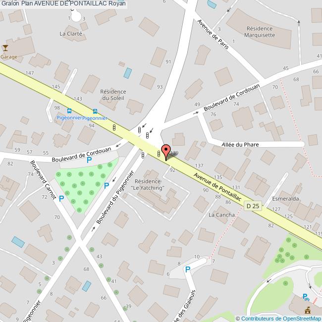 Avenue de PONTAILLAC Royan