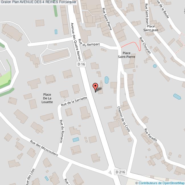 Avenue des 4 REINES Forcalquier