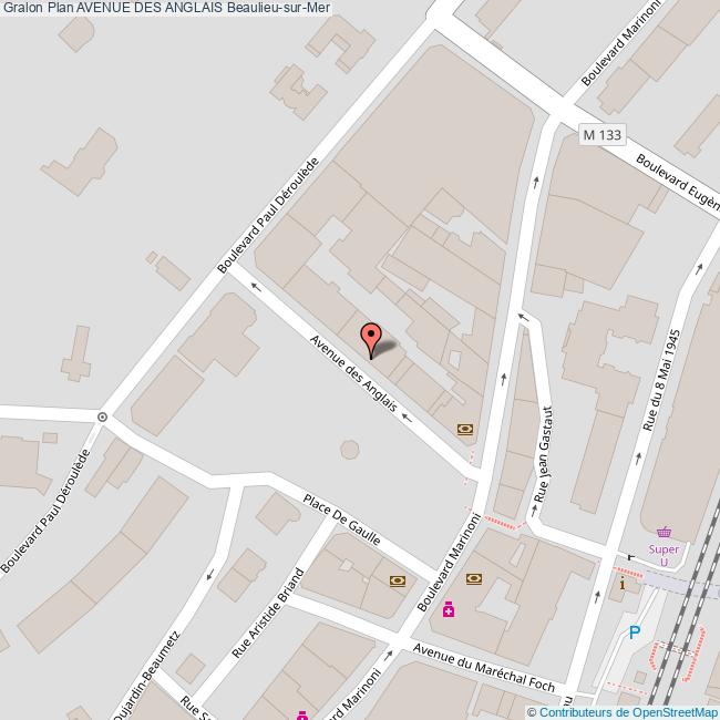 Avenue des ANGLAIS Beaulieu-sur-Mer
