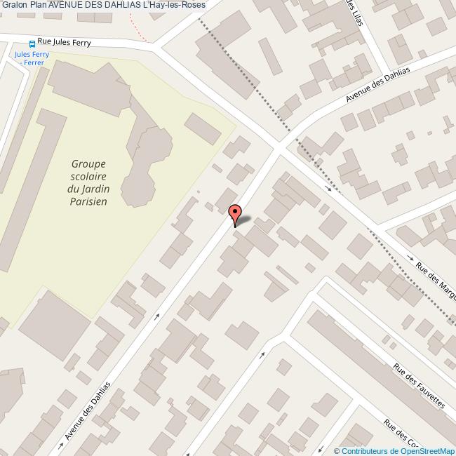 Avenue des DAHLIAS L'Hay-les-Roses