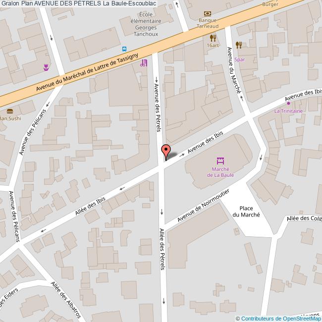 Avenue des PÉTRELS La Baule-Escoublac