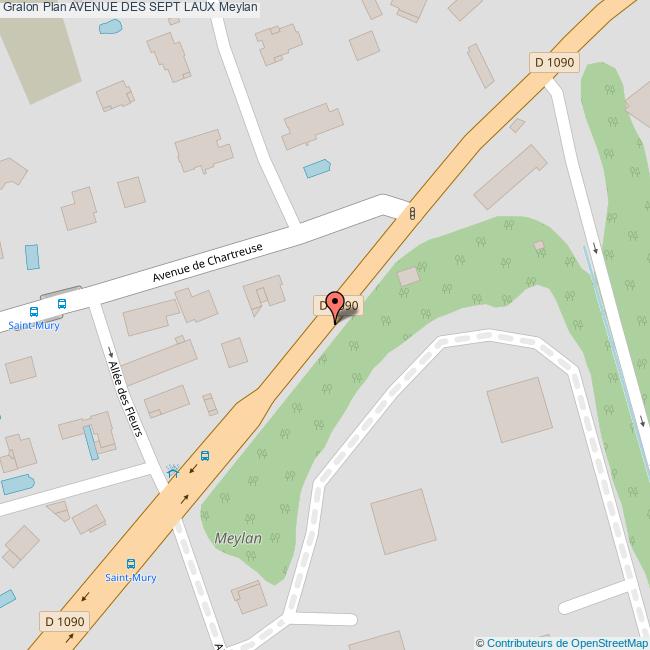 Avenue des SEPT LAUX Meylan