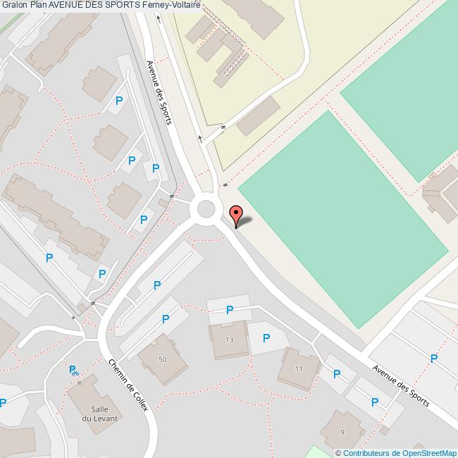 Avenue des SPORTS Ferney-Voltaire