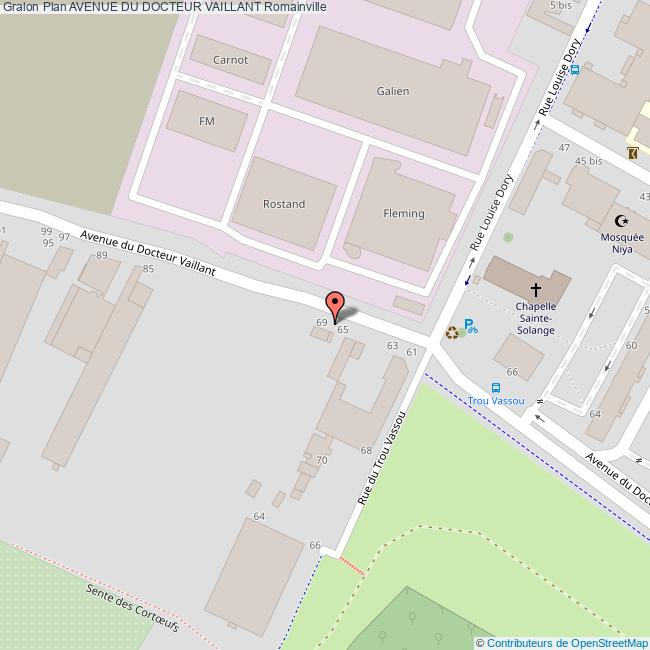 Avenue du DOCTEUR VAILLANT Romainville