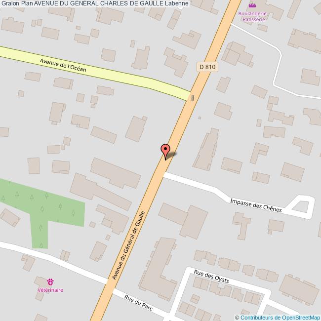 Avenue du GÉNÉRAL CHARLES DE GAULLE Labenne