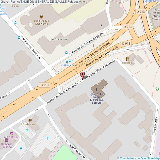 Avenue du GÉNÉRAL DE GAULLE Puteaux