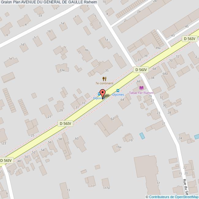 Avenue du GÉNÉRAL DE GAULLE Rixheim