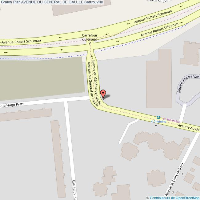 Avenue du GÉNÉRAL DE GAULLE Sartrouville