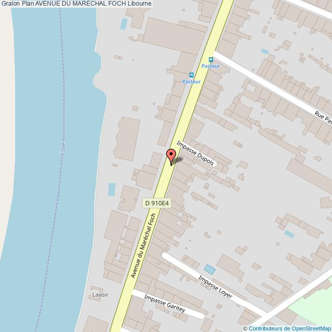 Avenue du MARÉCHAL FOCH Libourne