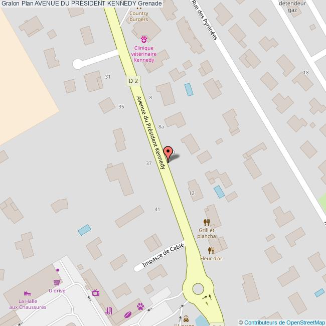Avenue du PRÉSIDENT KENNEDY Grenade