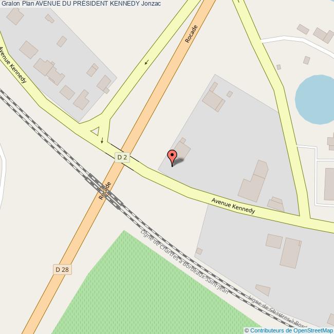 Avenue du PRÉSIDENT KENNEDY Jonzac
