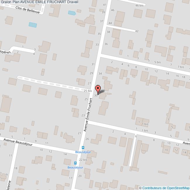 Avenue ÉMILE FRUCHART Draveil