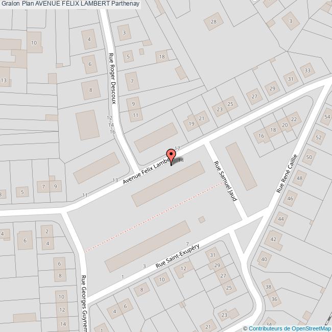 Avenue FÉLIX LAMBERT Parthenay