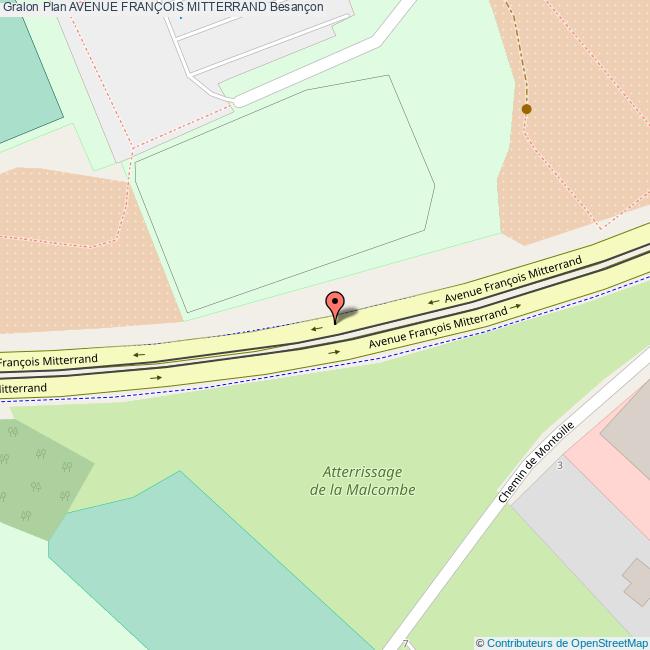 Avenue FRANÇOIS MITTERRAND Besançon