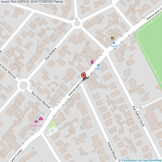 Avenue JEAN CORDIER Pessac