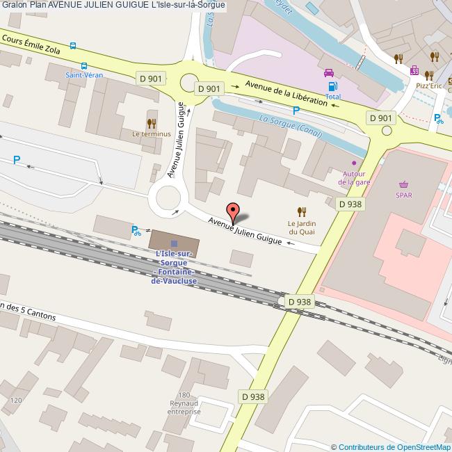 Avenue JULIEN GUIGUE L'Isle-sur-la-Sorgue