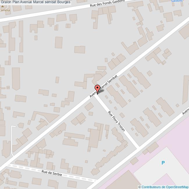 Avenue Marcel sembat Bourges